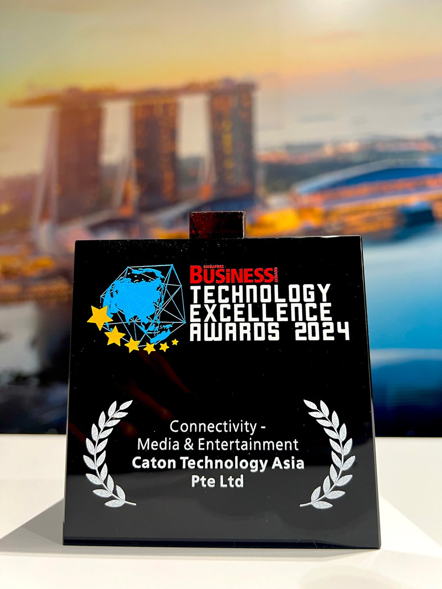 Caton Wins Big at SBR Technology Excellence Awards 2024